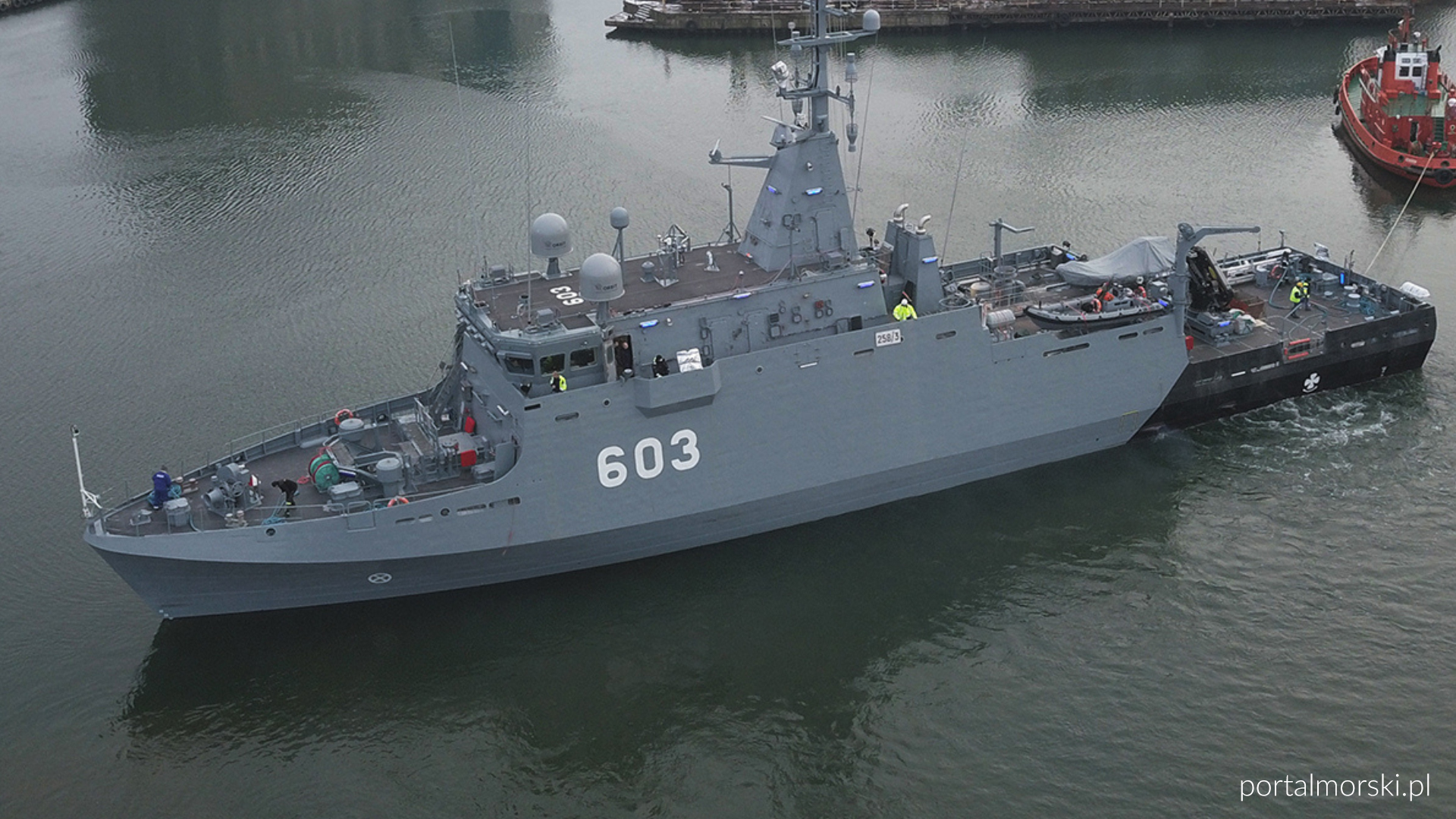 Niszczyciel min ORP Mewa w służbie Marynarki Wojennej RP - Hydromega ...